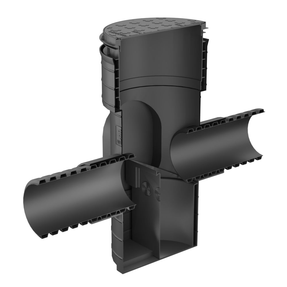 SiltGuard Silt Trap with Filter And Lid - 1080mm Deep x 450mm Diameter ...